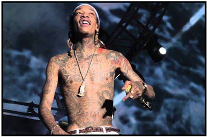 Wiz Khalifa Poster - Music Rapper Poster - #Music Paper Print - Music ...