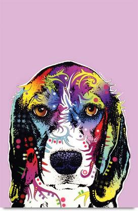 Abstract Dog Face Paper Print - Pop Art posters in India - Buy art ...