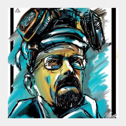 Breaking bad Square Art | Artist: Parikshit Deshmukh Photographic Paper ...