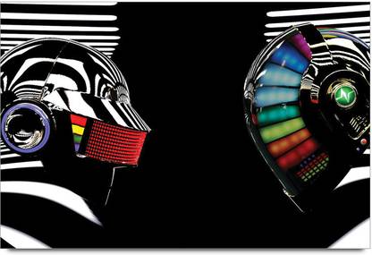Daft Punk Poster Paper Print - Shopmantra posters - Abstract posters in ...