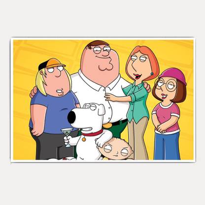 Family Guy TV Series (18x12) Paper Print - Abstract posters in India ...