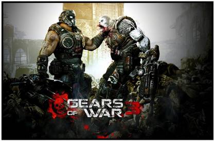 Gears of War Posters - Game Poster - #Gaming Photographic Paper ...