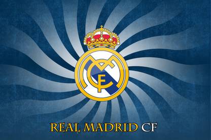 Real Madrid CF Poster Paper Print - Sports posters in India - Buy art ...