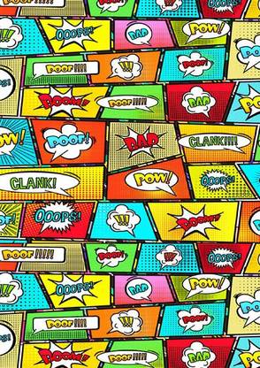 Old School Comic Strip A3 Non Tearable High Quality Printed Poster ...