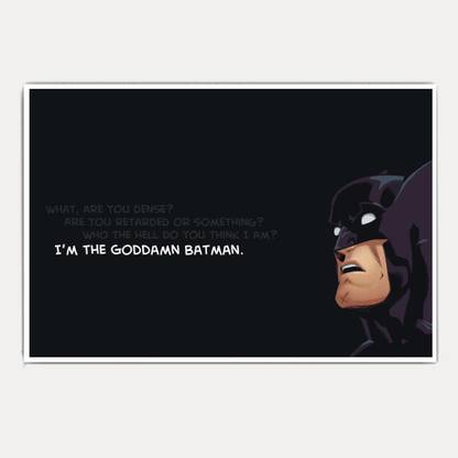 Batman Quote (18x12) Paper Print - Abstract posters in India - Buy art ...
