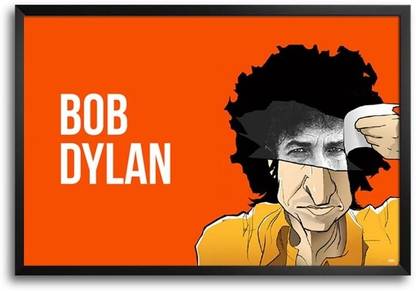 Bob Dylan Animated FP00003993 Framed Photographic Paper - Personalities ...