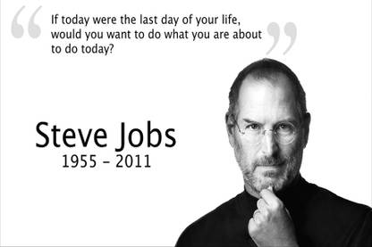Steve Jobs 1955-2011 Paper Print - Personalities posters in India - Buy ...