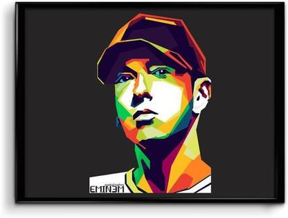 Eminem Art Paper Print - Typography posters in India - Buy art, film ...