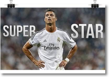 Cristiano Ronaldo - Football #PL3875 Paper Print - Sports posters in ...