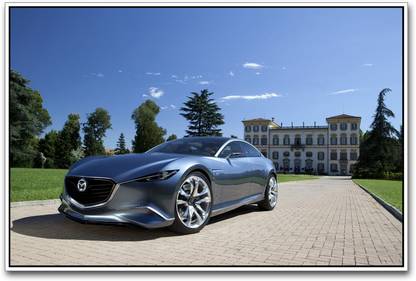 Mazda Supercar Paper Print - Vehicles posters in India - Buy art, film ...