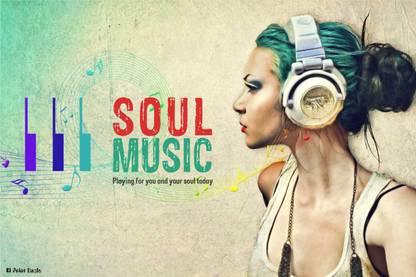 Poster - Soul Music Paper Print - PRINT UNCLE posters - Quotes ...