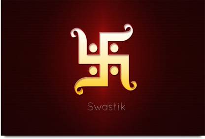 Swasthik Pattern Paper Print Religious Posters In India Buy Art