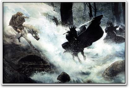 Lord of the Rings river Paper Print - Movies posters in India - Buy art ...