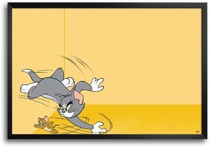 Tom Catching Jerry Framed Photographic Paper - TV Series posters in ...
