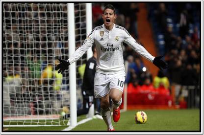 James Rodriguez Poster Paper Print - Sports posters in India - Buy art ...