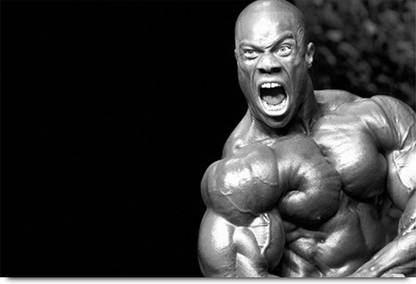 Phil Heath Screams Body Builder Paper Print - Personalities posters in ...