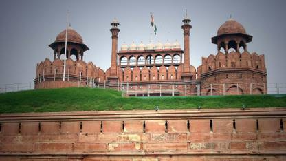 The Red Fort Poster Paper Print - Shoping Inc posters - Architecture ...