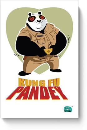 PosterGuy Being Indian Kung Fu Pandey(Chulbul Pandey Dabang Parody ...