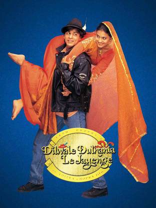 Poster - Dilwale Dulhaniya Le Jaayenge (1995) Paper Print - Gabambo ...