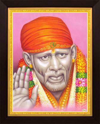 Sai Baba / Saibaba Poster Paper Print - Art & Paintings, Religious ...