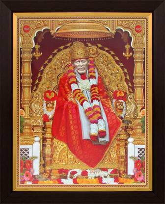Sai Baba / Saibaba Poster Paper Print - Art & Paintings, Religious ...