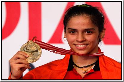 Saina Nehwal Badminton Player Poster Paper Print - Sports posters in ...