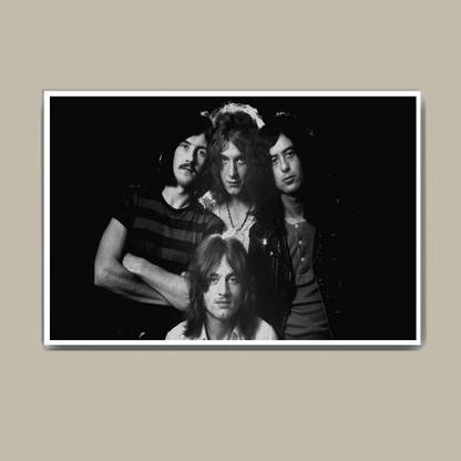 Led Zeppelin Music Band Wall Hang Fine Art Print - Abstract posters in ...