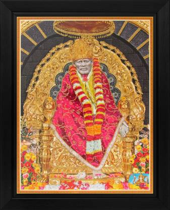 Sai Baba / Saibaba Poster Paper Print - Art & Paintings, Religious ...