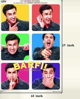 Barfi Paper Print - Movies posters in India - Buy art, film, design ...
