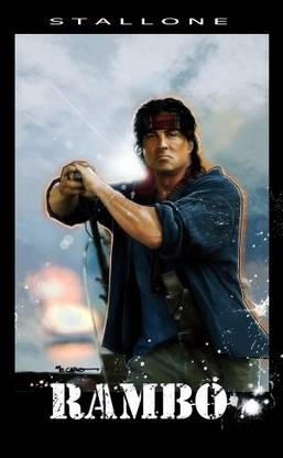Rambo Paper Print - Movies posters in India - Buy art, film, design ...
