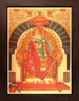 Sai Baba / Saibaba Poster Paper Print - Art & Paintings, Religious ...