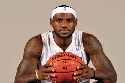 Srg India Lebron James Poster (12X18 Inch) Paper Print - Sports posters ...