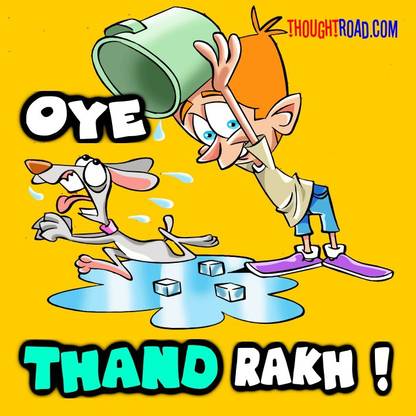 Thand Rakh Paper Print - Quotes & Motivation posters in India - Buy art ...