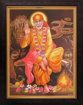Sai Baba / Saibaba Poster Paper Print - Art & Paintings, Religious ...