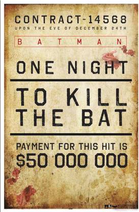Hungover Wanted Batman Poster Arkham Origins Special Paper Poster Paper ...