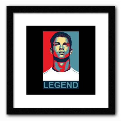 Ronaldo - Legend Paper Print - Abstract posters in India - Buy art ...