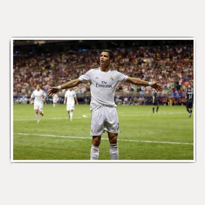 Cristiano Ronaldo (18x12) Paper Print - Abstract posters in India - Buy ...