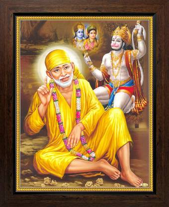 Sai Baba / Saibaba Poster Paper Print - Art & Paintings, Religious ...