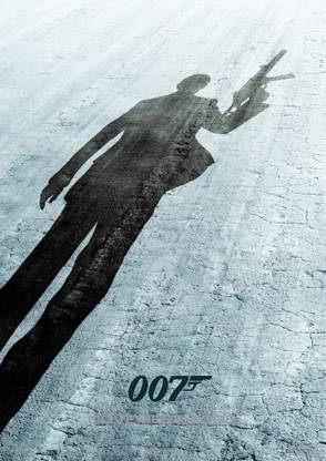 007 Shadow Poster Paper Print - Abstract, Quotes & Motivation ...