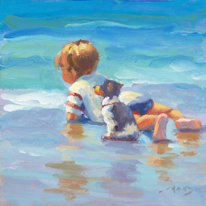 Waterboy Fine Art Print - Lucelle Raad posters - Animation & Cartoons ...