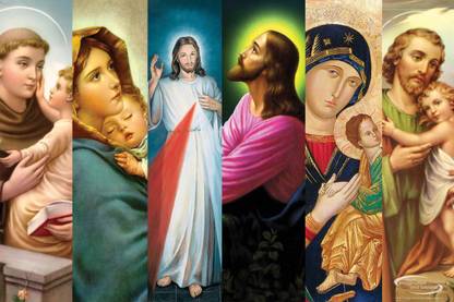 Jesus Collage Paper Print - Humor, Quotes & Motivation, Religious ...