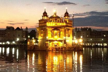Posterhouzz Golden Temple Poster Fine Art Print - Religious posters in ...