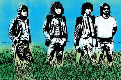 Led Zeppelin Sketch Paper Print - Music posters in India - Buy art ...