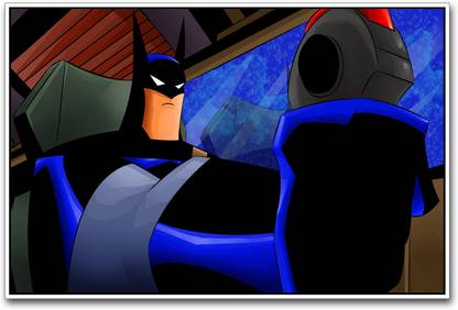 Batman Animated driving Paper Print - TV Series posters in India - Buy ...