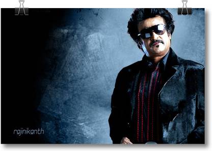 Rajinikanth - South Indian Super Star #PL3293 Paper Print ...