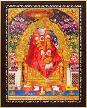 Sai Baba / Saibaba Poster Paper Print - Art & Paintings, Religious ...