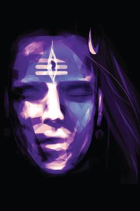 Psychedelic Shiva Poster Paper Print - Art & Paintings, Religious ...