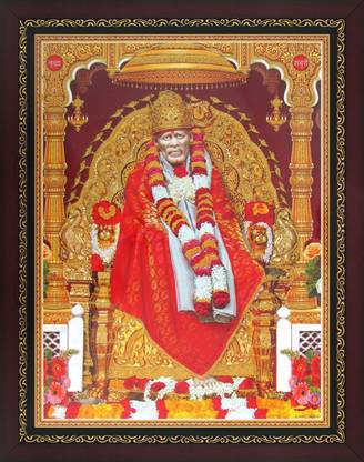 Sai Baba / Saibaba Poster Paper Print - Art & Paintings, Religious ...