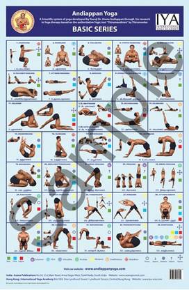 Ashtanga Yoga Wall Chart - Basic Series Fine Art Print - Dr. Asana ...