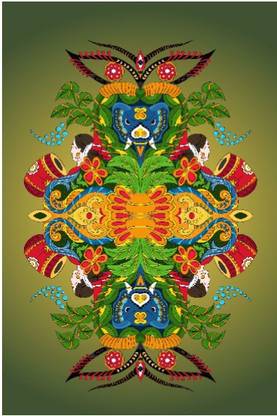 Ornamental design as taken inspiration from Assam culture Wall Art by ...